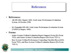 The Army Performance Evaluation Guide