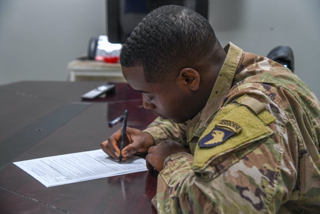 EES Army - Evaluation Entry System