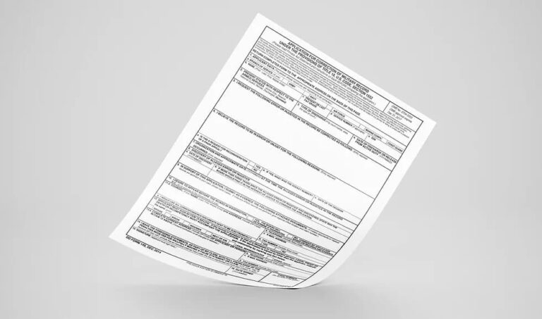 DD Form 149 – Application For Correction of Military Record